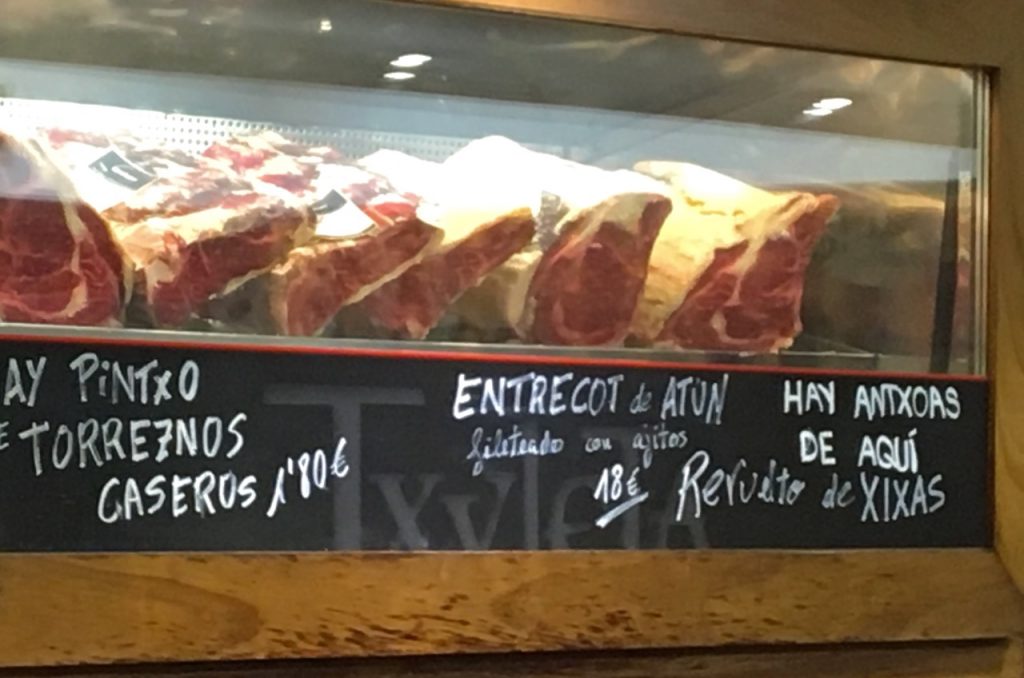 Restaurante Txuleta. San Sebastián. - Balfegó, atún rojo sostenible